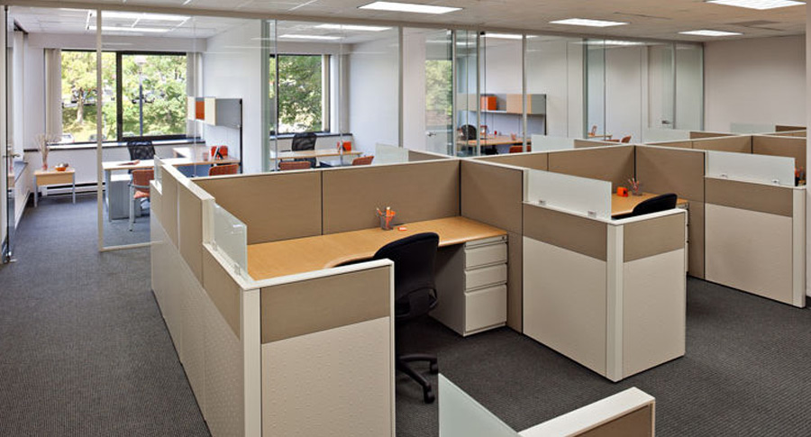 Panel Based Commercial Office Workstations NJ | Extra Office Interiors